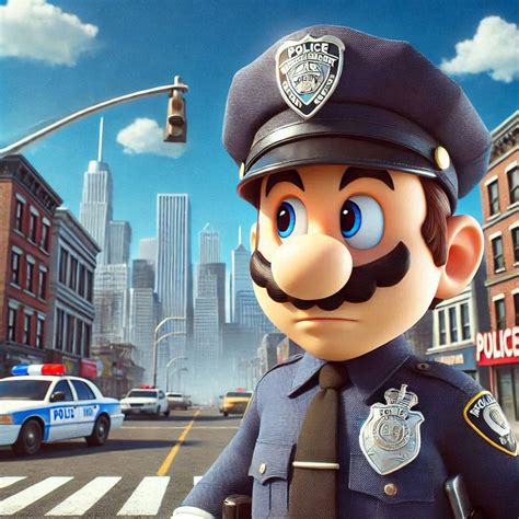 Police Mario By Vilgotek On Deviantart