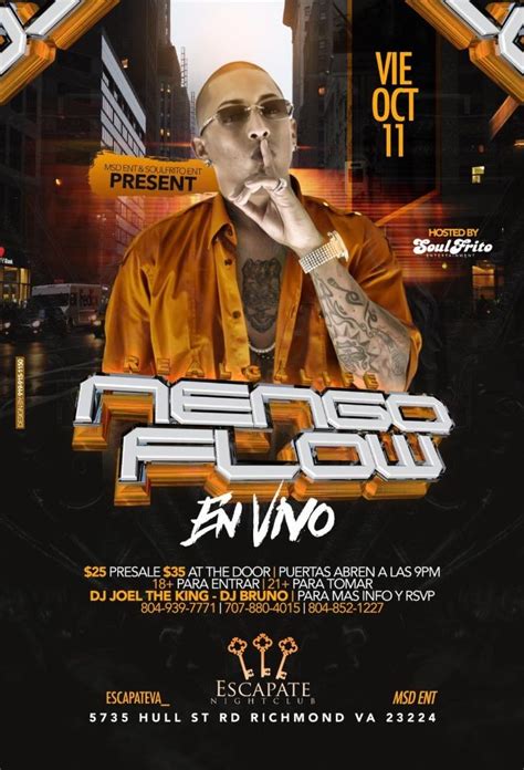 Nengo Flow Tickeri Concert Tickets Latin Tickets Latino Tickets