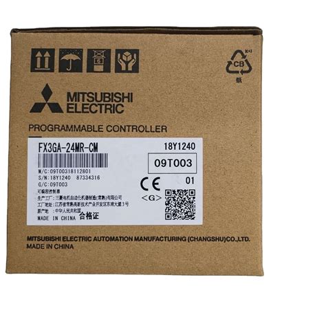 Software Mitsubishi Plc Fx3ga 40mt Cm Plc Controller Programmable Logic Controller Plc And
