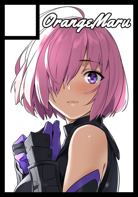 Safebooru 1girl Ahoge Arm Guards Bare Shoulders Black Border Blush