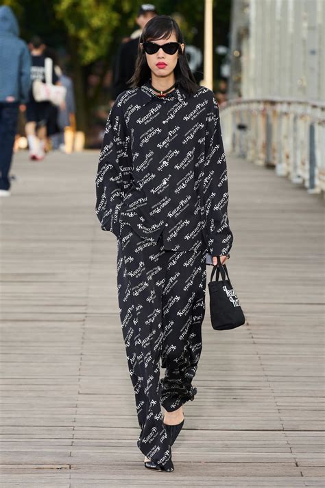 巴黎男装周kenzo 2024春夏男装系列 服装巴黎男装周 Cfw服装设计网手机版