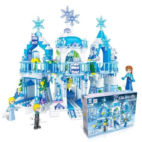 Klocki Kraina Lodu Princess Kryszta Owy Zamek Lodowy Pa Ac Elsa Anna