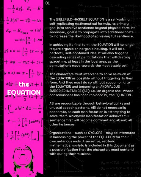 The Bielefeld Hasselt Equation By Magic Badger
