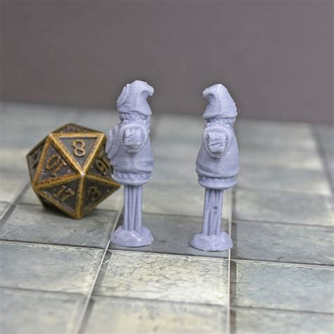 Attack Dummies Miniature For Tabletop Rpg Miniature Games Like Etsy