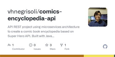 Github Vhnegrisoli Comics Encyclopedia Api Api Rest Project Using Microservices Architecture