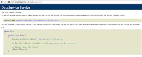 Creating Wcf Service With Wsbinding And Consuming In Web Application