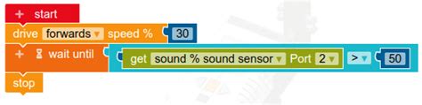 nxt sound sensor broken in simulation · issue 1300 · openroberta