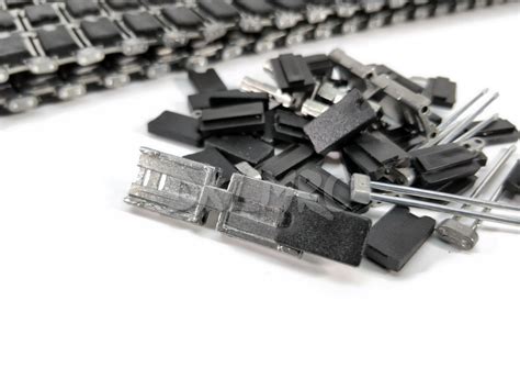 1 16 Metal Track With Replaceable Rubber Pad For Leopard 2a6