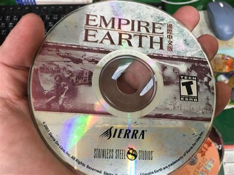 絕版 EMPIRE EARTH 世紀爭霸 PC版 中文版正版 PC GAME 電腦遊戲 C79 露天市集 全台最大的網路購物市集