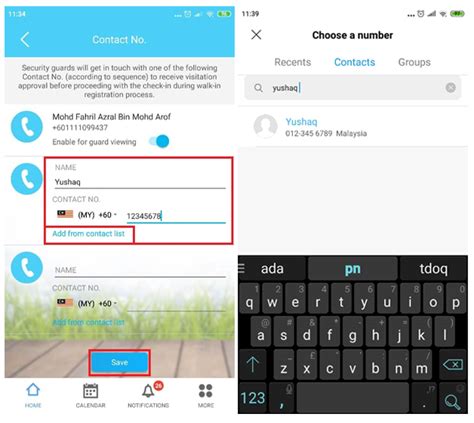 How To Add Intercom Number In I Neighbour App FingerTec Technical Blog