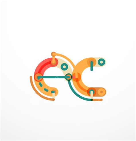 Cartoon Letter Vector Hd Png Images Cartoon Linear Letters Icons