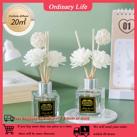 Essential Oil Rattan Diffuser 50ml Flameless Diffuser Air Freshener