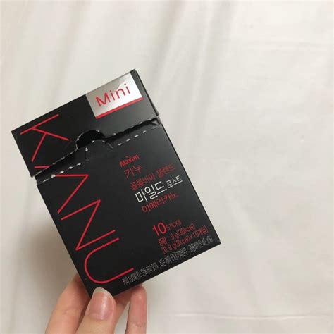맥심 카누 콜롬비아 블렌드 마일드로스트 미니 아메리카노 리뷰 네이버 블로그