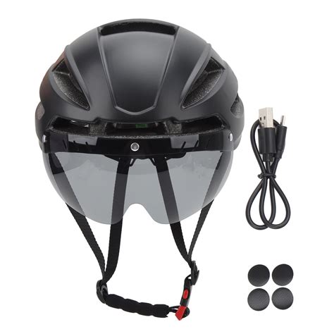 Cjd Xxl Adult Bicycle Helmet Bike Helmet With Usb Rechargeable Rear