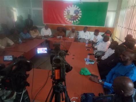Labour Party State Chairmen Pay A Solidarity Visit To The National