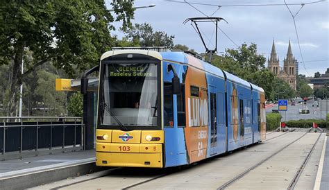 Аделаида Bombardier Flexity Classic № 103 — Фото — Городской электротранспорт