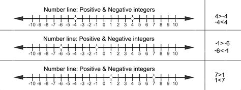 Premium Vector Positive And Negative Integers On Number Line Whole Numbers And Zero Math Chart