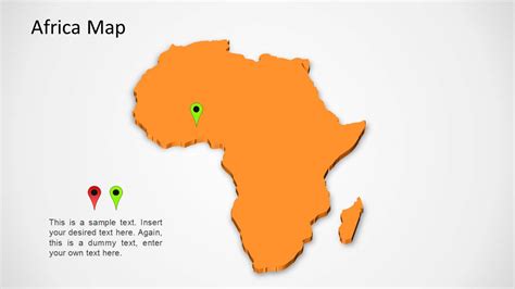Africa Map For Powerpoint Slidemodel