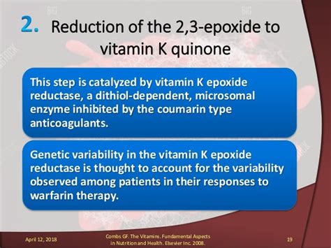 Absorption Transport And Metabolism Of Vitamin K