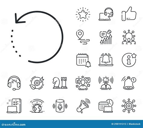 recovery info icon backup data sign restore information vector