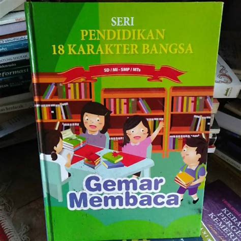 Jual Buku Pendidikan 18 Karakter Bangsa Gemar Membaca Shopee Indonesia