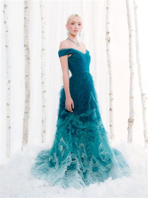 Snow Queen Fashion Winter Wonderland Dress Women Blue Winter