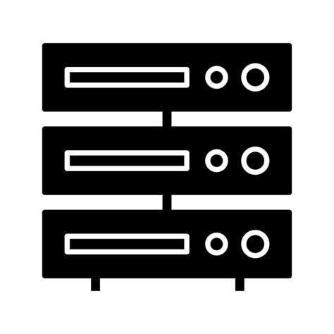 Server Rack Icon Vector Art Icons And Graphics For Free Download