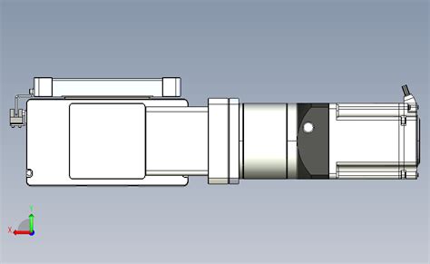同步带滑台 全密封BC17 L100 C S1300 L P75 D3 N3 STEP 模型图纸下载 懒石网