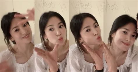 42세 송혜교 남사친 옆 주제 할 수 없는 텐션갈수록 청순해지네 Ten★