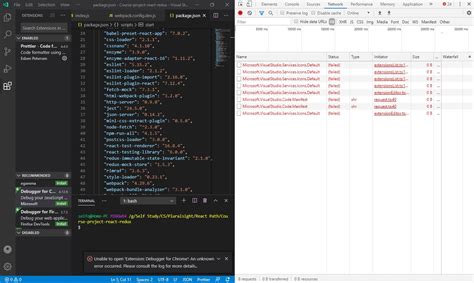 Vscode Is Unable To Open Extension An Unknown Error Occurred · Issue 95427 · Microsoft