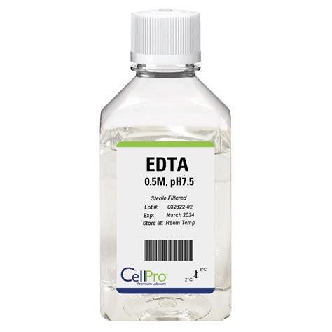 Cellpro™ Edta 05m Ph 80 Alkali Scientific