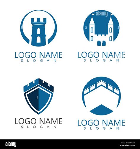 Castle Logo Vector Symbol Stock Vector Image And Art Alamy