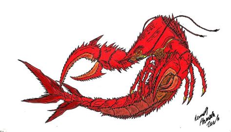 Neo Daikaiju Ebirah Kaiju Art Concept Art Characters Kaiju
