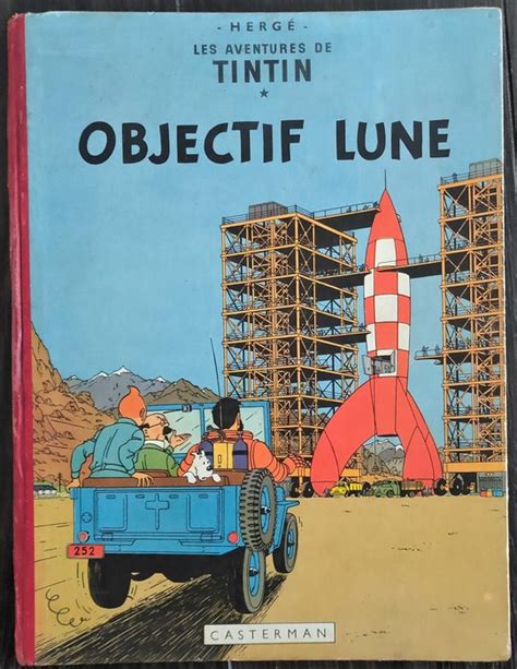 Tintin T16 Objectif Lune B8 C Première édition Catawiki