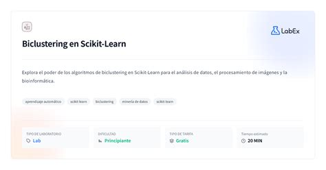 Biclustering En Scikit Learn Labex