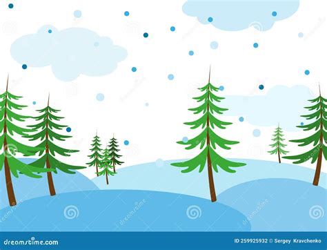 Illustration On The Theme Of New Year And Christmas Stock Illustration