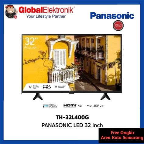 Jual Panasonic Led Digital Tv 32 Inch Th 32l400g Led Semarang Di