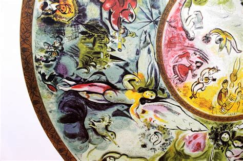【楽天市場】【レビュー特典付き】マルク シャガール「パリ オペラ座の天井画」作品証明書 展示用フック 限定エディション付複製画リトグラフ【輸入