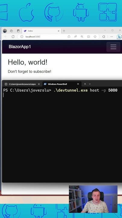 Debug Any Server Application Locally With Dev Tunnels Youtube