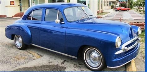 1950 Chevrolet Styleline Mild Custom 4 Dr Sedan