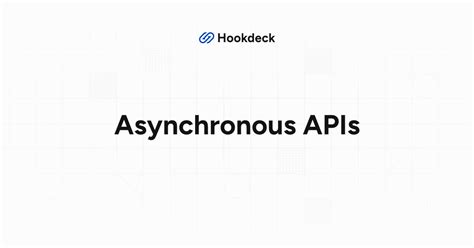 Hookdeck On Linkedin 🆕 Asynchronous Apis Infrastructure Quickstart