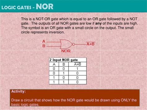 PPT LOGIC GATES PowerPoint Presentation Free Download ID