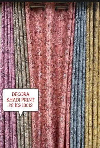 Silk Decora Heavy Khadi Print At Best Price In Surat Id 2849767016612