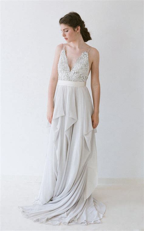 V Neck Sleeveless Pleated Chiffon Dress With Back Bow Et711204