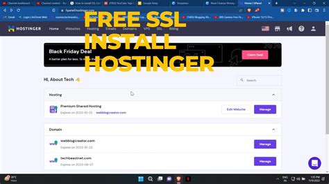 How To Install Ssl Certificate In Hostinger Free Ssl In Hostinger