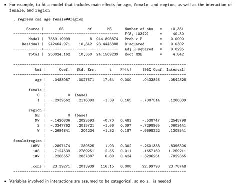 R Interpreting A Coefficient Of A Predictor Not Involved In An