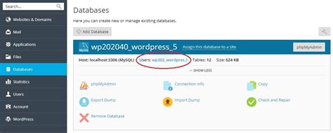 Merubah Password User Database Di Plesk Panel WordPress Hosting