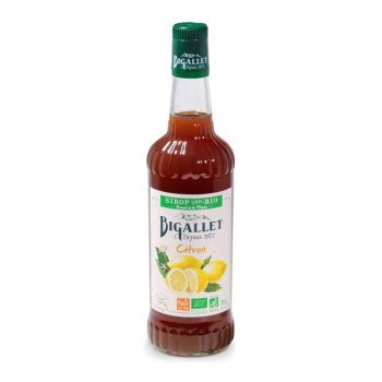 Sirop De Citron Cl Bio Bigallet Sevellia