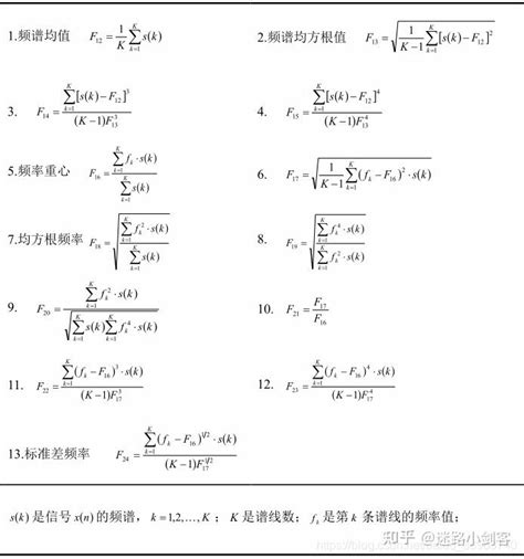 机械振动信号的时频域指标 知乎