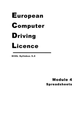 Ecdl V Module Print Pdf